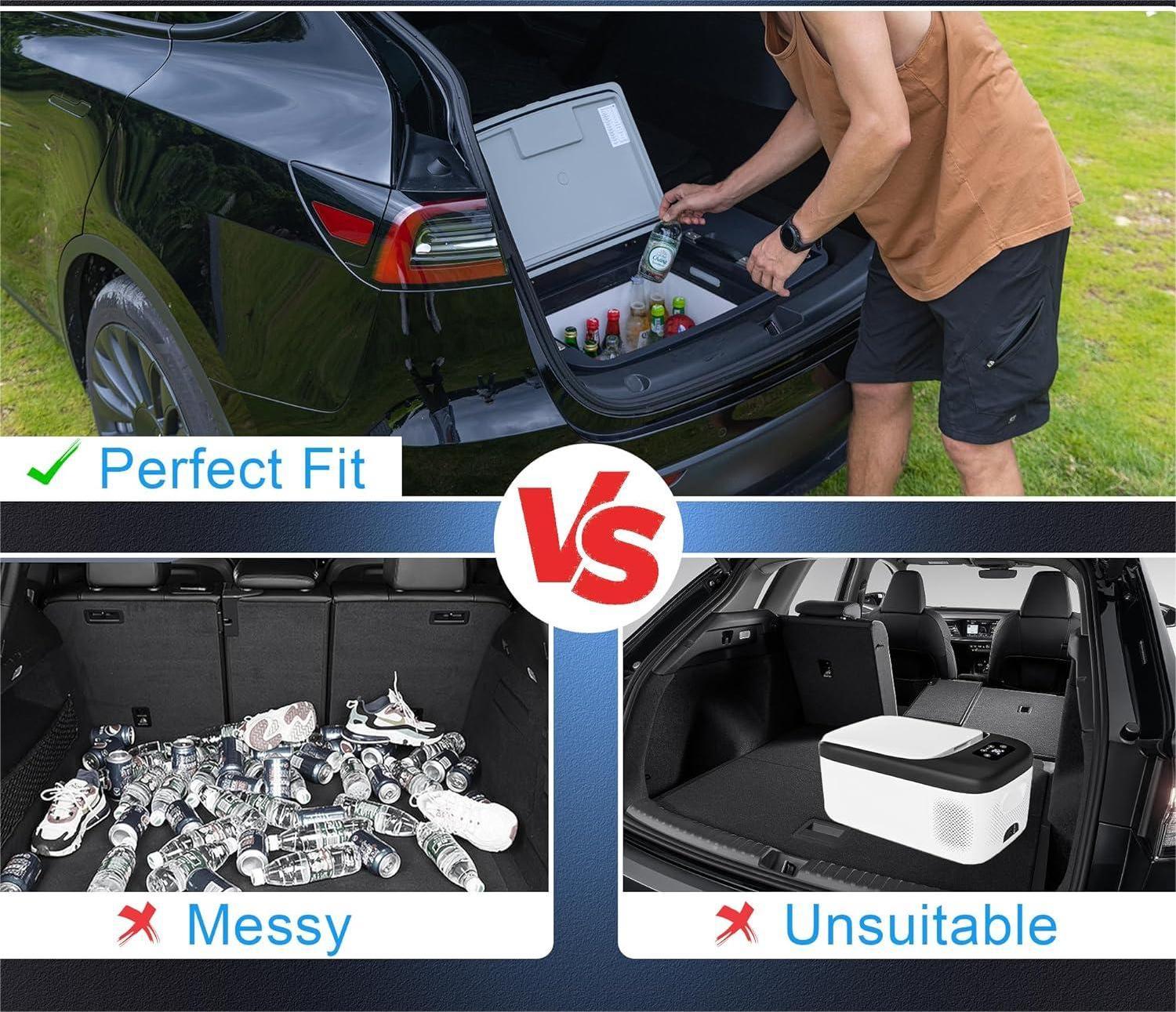 Tesla Model 3 / Y Lower Trunk Refrigerator / Freezer (Plug & Play Elec ...